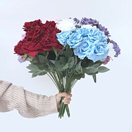 9 Head Diamond Rose Fwr