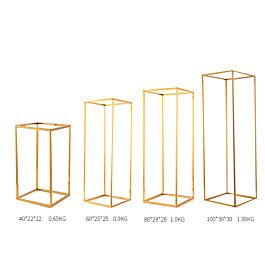 Defect Rectangular Table Top Metal Flower Stand Vsc Grade B